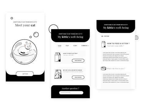 Meet Your Cat Ux Ui Concept App By Sekai Of Kangae On Dribbble