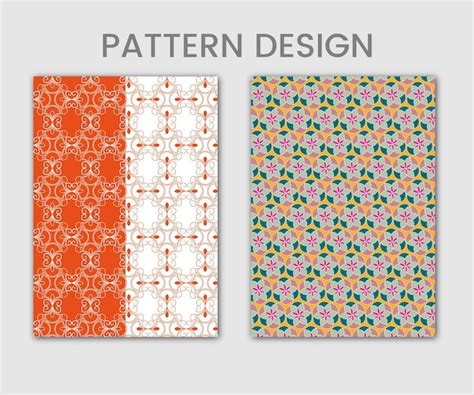 Premium Vector Vactor Pattern Design Template