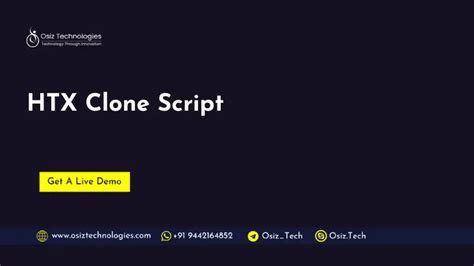 Htx Clone Script Osiz