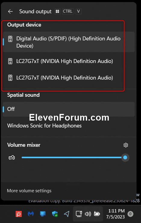 Rename Sound Output Device In Windows Windows Forum
