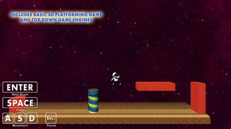 asset project 3d top down platformer engine obj importer