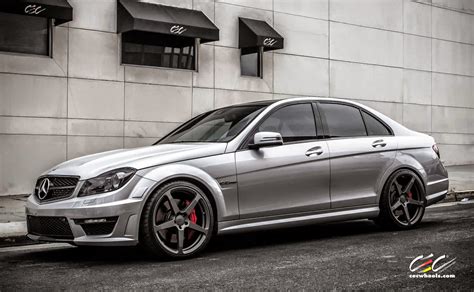 Mercedes Benz W204 C63 Amg With Cec C884 Wheels Benztuning