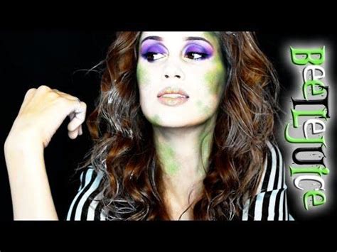 Beetlejuice Halloween Makeup Tutorial Girly Version Halloween