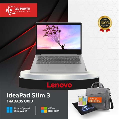 Jual Lenovo Ideapad Slim Uxid Uyid Laptop Ryzen Gb Ssd Fhd Radeon