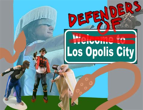 Defenders Of Los Opolis City By Jahwffrey
