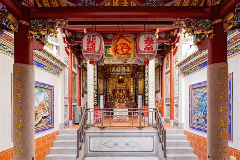 Daytime View Of The Wu Di Temple Editorial Photography Image Of