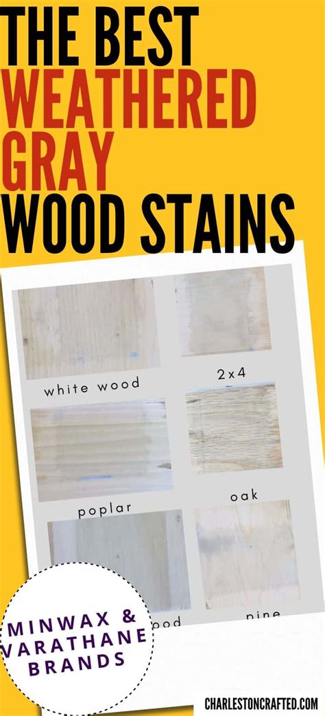 The Best Weathered Gray Wood Stain