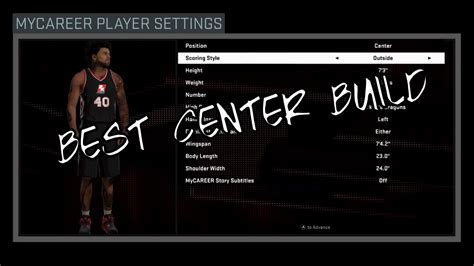 Best Center Build Nba 2k16 Youtube