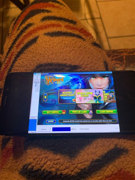 Bro I Did It Using Winlator R Wizard101