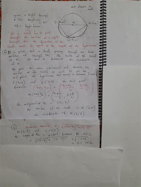 Solved 13 Rajah Di Bawah Menunjukkan Sebuah Segi Tiga Jkl The Diagram