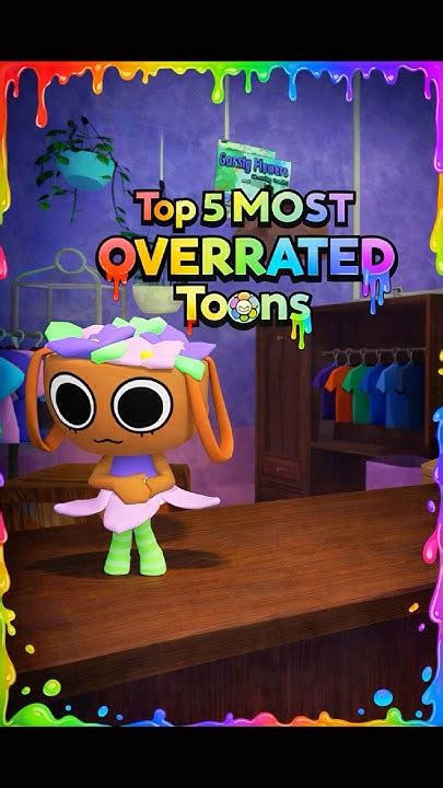 Top 5 Most Overrated Toons In Dandys World 😬 Dandys World Shorts