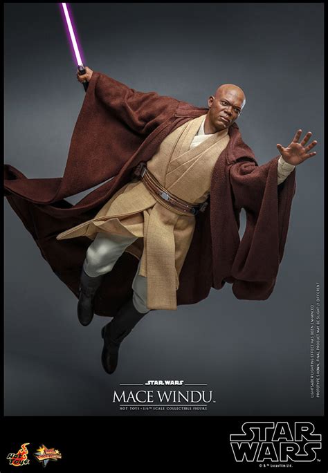 スターウォーズ ムービー・マスターピース 16 フィギュア メイス・ウィンドゥ クローンの攻撃 Ver スターウォーズ ホットトイズ