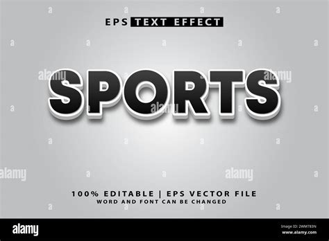 3d Editable Text Effect Stock Vector Image Art Alamy