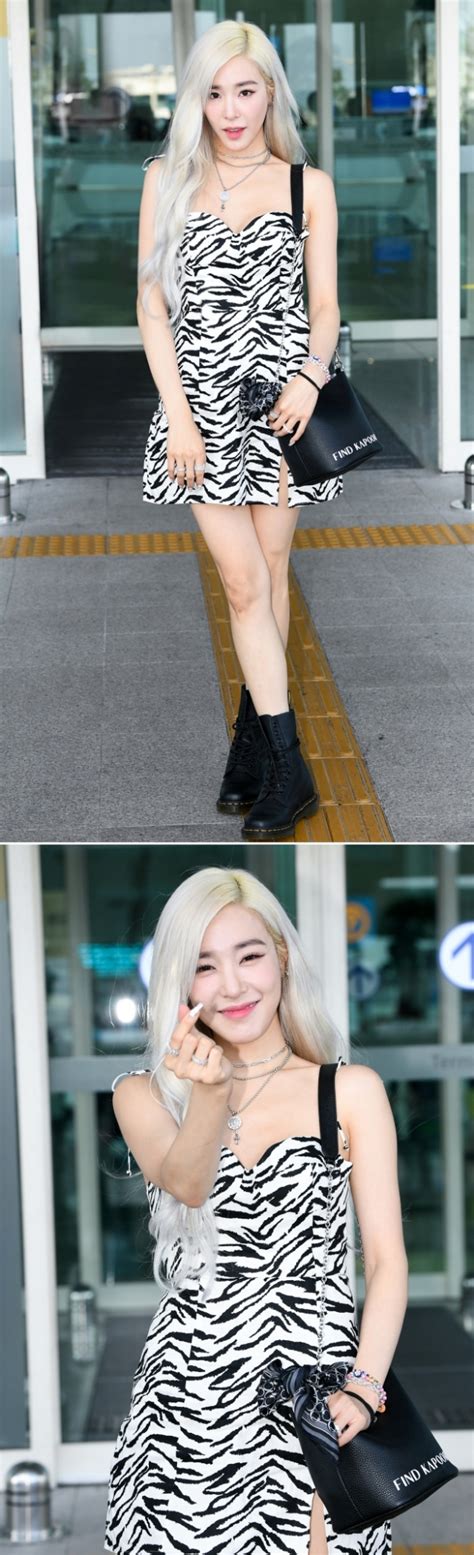 공항패션] 가수 티파니 영 남다른 패션 감각으로 시선 집중