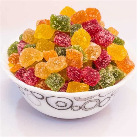 Sugar Coated Jelly Cubes Small Manufacturer From Ahmedabad