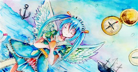 オリジナル 360°blue 水井はるかのイラスト Pixiv