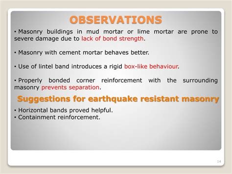 Earthquake Collapse Pattern Pptx