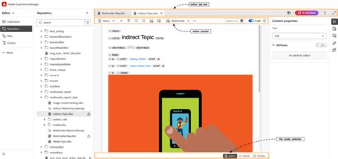 Aem Guides 편집기 구성 Adobe Experience Manager