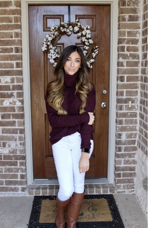 How To Wear White Jeans In Winter Straight A Style Artofit