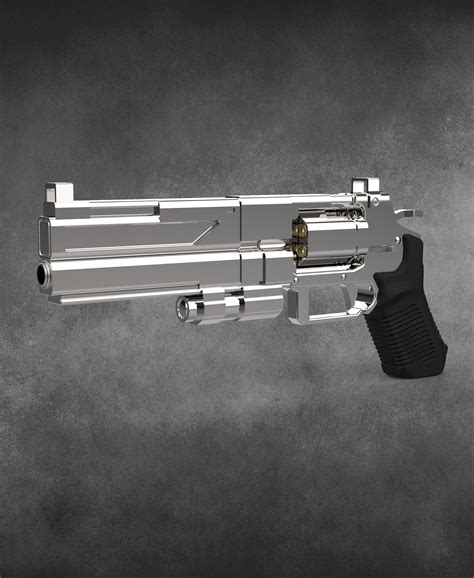 Helldivers 2 P 4 P4 High Quality Senator Pistol 3d Print Model 3d