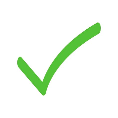 Premium Vector Check Or Confirmation Sign