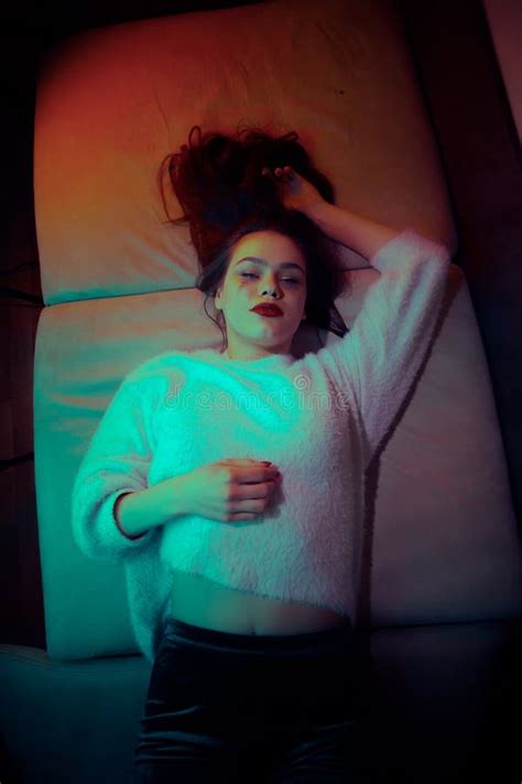Girl Seduces A Guy Stock Image Image Of Girl Dictator 16221079