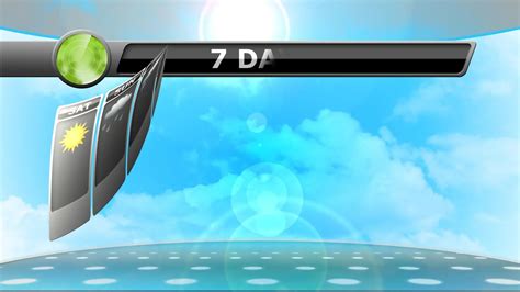 Blank Weather Forecast Background