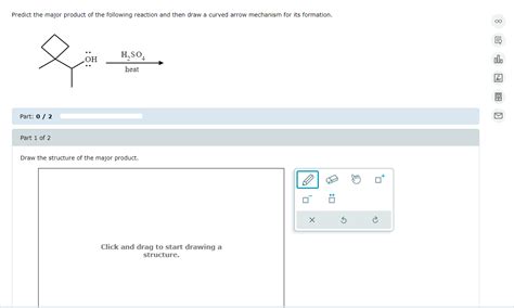Solved Draw The Structure Of The Major Product Click And Chegg