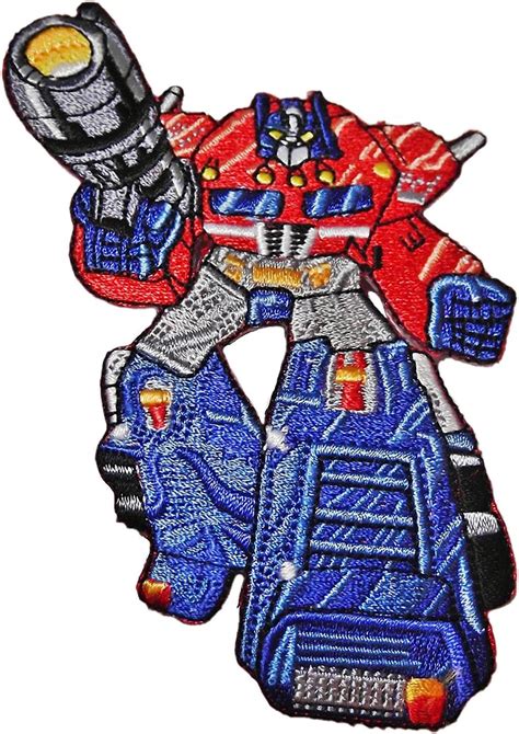 Transformers Optimus Prime 4 18 Tall Embroidered Iron On Patch