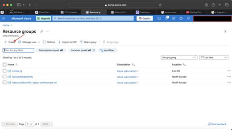 How To Create An Azure Resource Group In Azure Portal Dev Community
