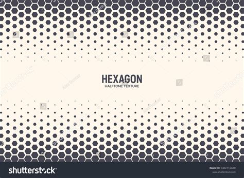 Hexagon Vector Abstract Geometric Technology Background Stock Vector