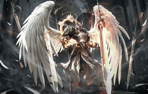 Angels Art Wallpapers Top Free Angels Art Backgrounds Wallpaperaccess