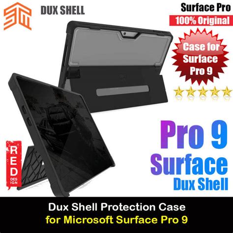 Stm Dux Shell Rugged Protection Stand Case Cover Casing For Microsoft Surface Pro 9 Black Lazada