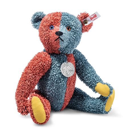 Steiff 007415 Teddies for tomorrow Harlekin Teddybär 30 cm ...