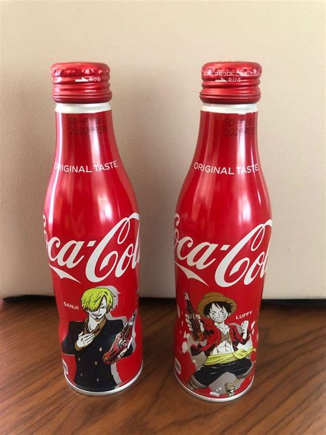 Coca Cola 2019 日本環球影城限定海賊王one Piece 鋁瓶 鋁樽 可口可樂 路飛luffy 山治sanji 09 嘢食