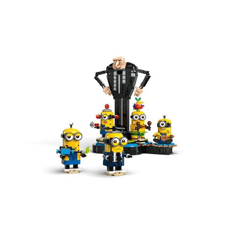 Lego Despicable Me Brick Built Gru And Minions