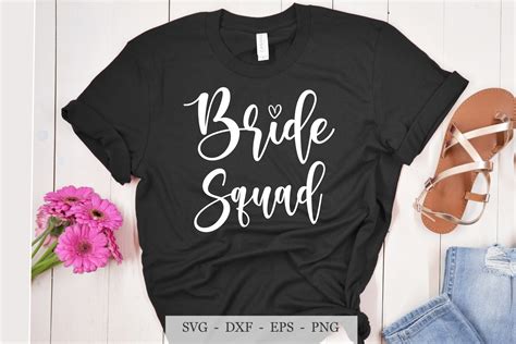 Bride Squad Svg Bride Tribe Svg Files Graphic By Sitacreative