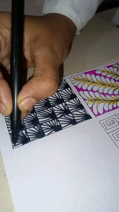 Zectangle Pattern P 60 Art Drawing Shorts Zectangle Art Youtube