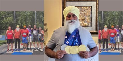 One Time Sawmill Grader Paramjit Gill Bags 4 Gold Medals At Canadian
