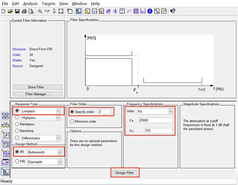 Matlab的filter Designer工具设计二阶低通滤波器matlab Filterdesigner生成滤波器系数 Csdn博客