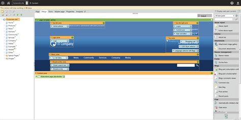 execution of kentico 8 redesign