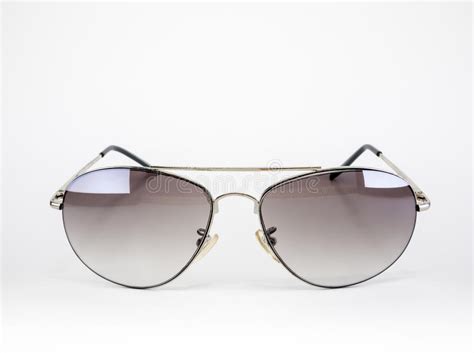 Aviator Sunglasses Isolated On White Stock Image Image Of Personal
