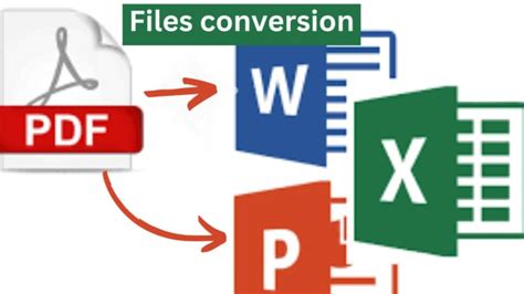 convert pdf to word powerpoint or excel and typing job by permishaali