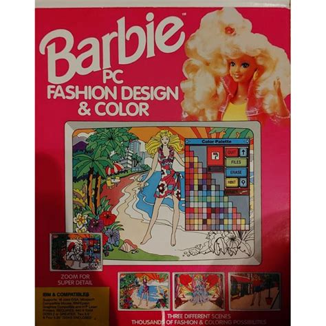 Barbie Pc Fashion Design And Color Mattel Media Barbiemattelmedia Barbiepedia