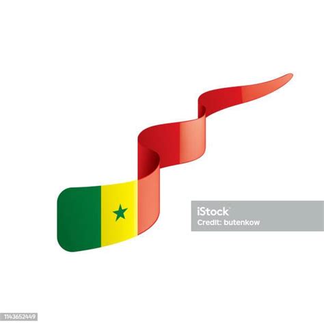 세네갈 국기 흰색 바탕에 벡터 일러스트 레이 션 0명에 대한 스톡 벡터 아트 및 기타 이미지 0명 국가 관광명소 기