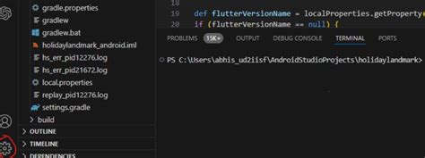Error Unable To Launch Flutter Project In A Dart Only Workspace
