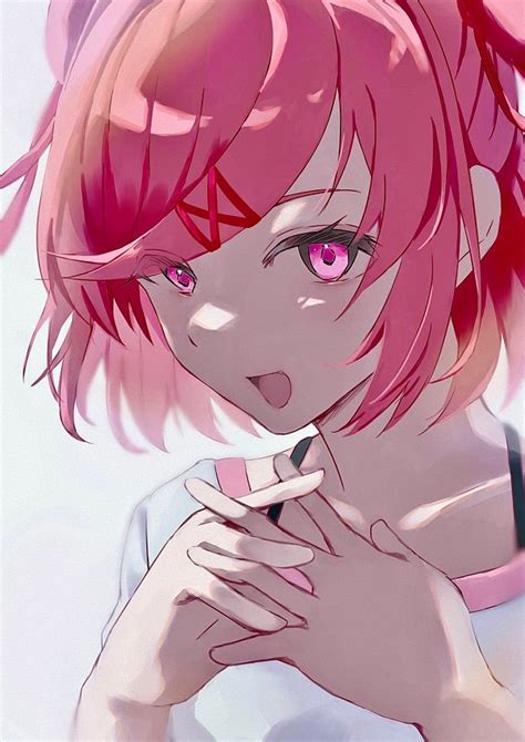 Natsuki Doki Doki Literature Club Image By Izumi Kazumi 3862579