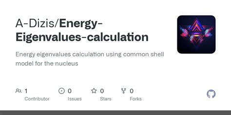 Github A Dizisenergy Eigenvalues Calculation Energy Eigenvalues