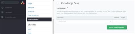 Knowledge Base — Zammad Admin Documentation Documentation