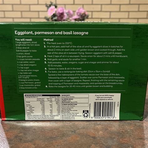 Woolworths Australia Lasagne Sheets Reviews Abillion